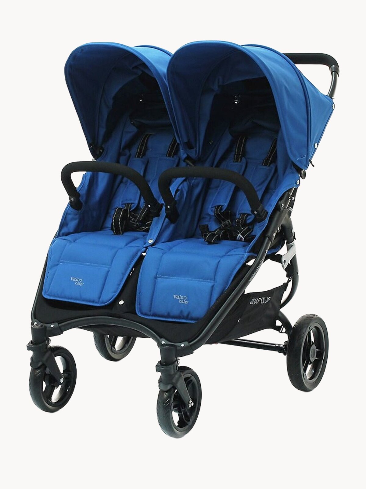 Прогулочная коляска для двойни Valco Baby Snap Duo, цвет Ocean Blue (Синий), артикул производителя 9886