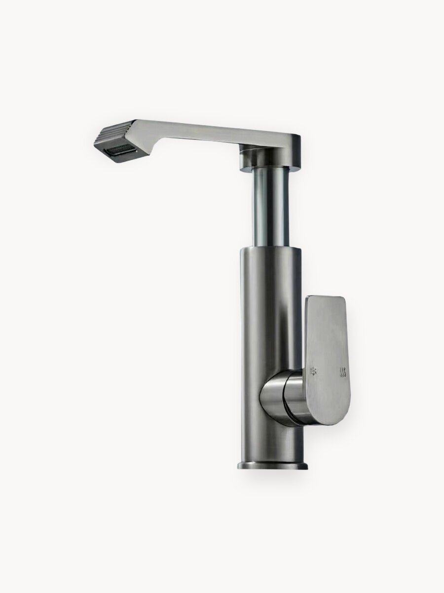 Смеситель-трансформер "Эверест" B10-14TL, регулируемый, серебристый