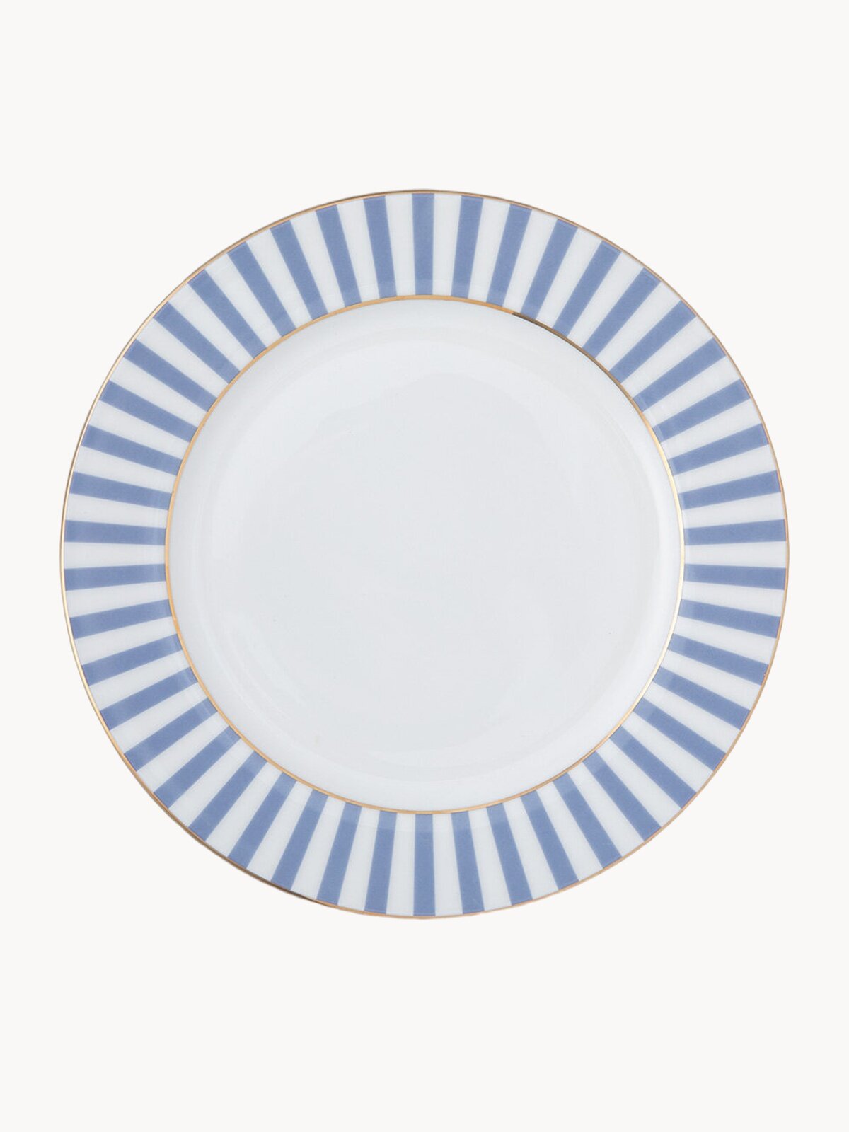 Тарелка "Да и Нет", костяной фарфор, форма Стандартная 2, Императорский Фарфоровый Завод, 20 см