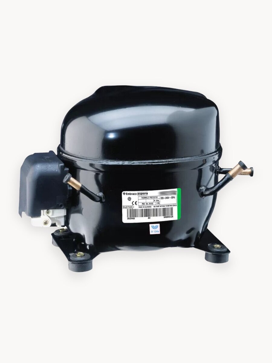 Компрессор Embraco Aspera NEK 2125 GK (LBP-низко t, R-404, 341 Вт при -23.3С)