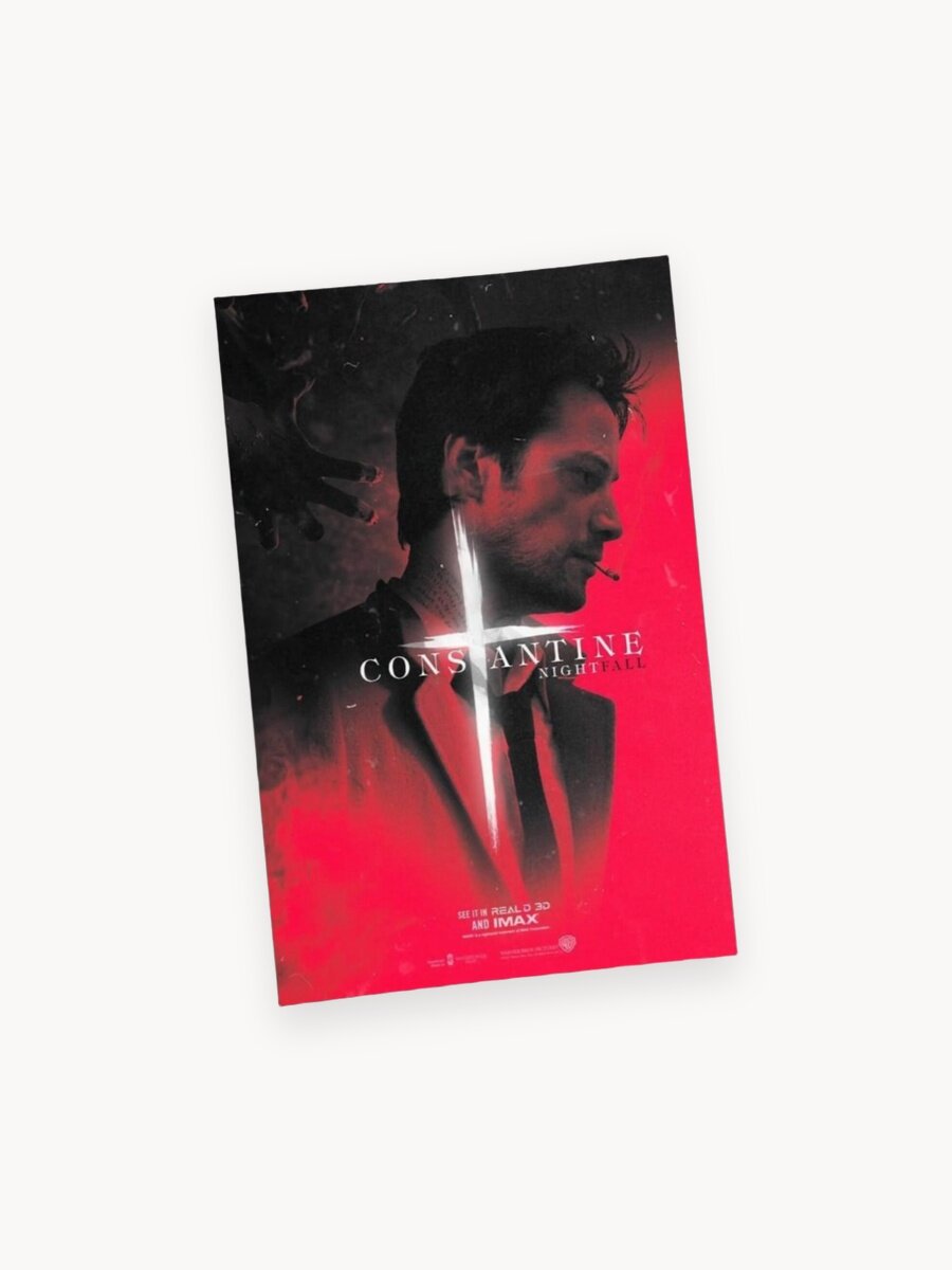 Постер pinterest "Константин", 29х42, А3, глянцевый