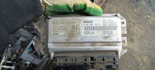 Блок управления двигателем Kia Spectra 2 поколение S6D 2006 (б/у)