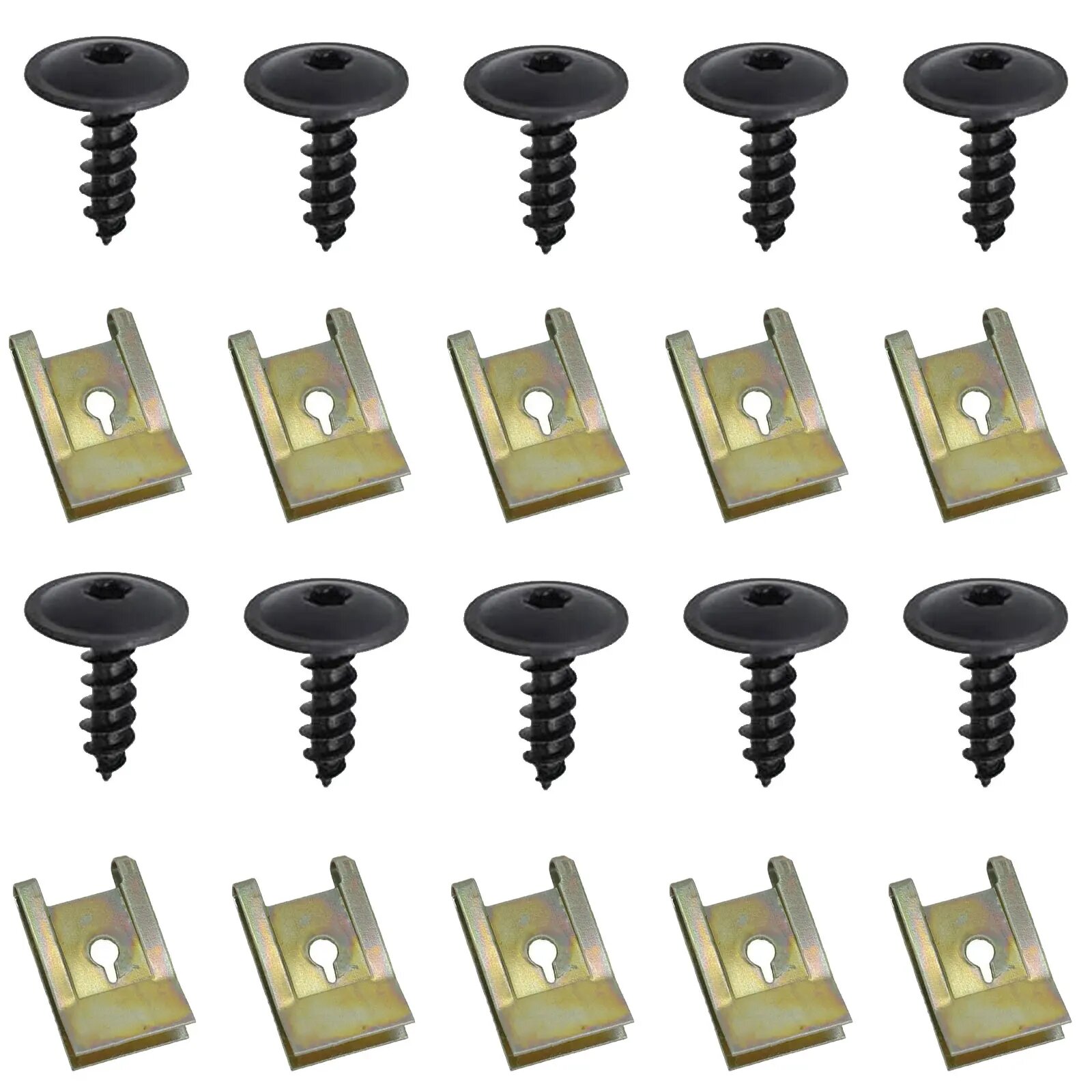 Подкрылок, брызговик, крышка бампера, саморез Torx для VW Audi A1 A3 A4 A5 Q5 Q7 TT SEAT 4,8x16 мм