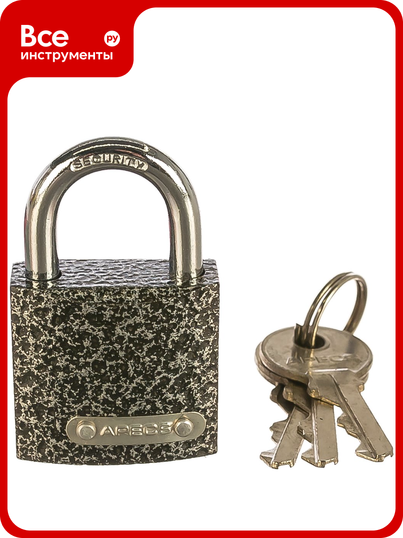 Навесной, APECS, замок APECS PD-01-32 МBC-123 6675, 06675, имеет