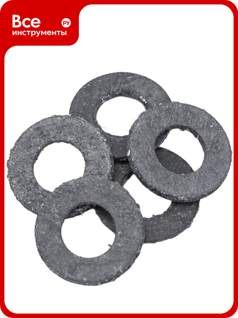 Паронитовая прокладка для газа MasterProf 1/2", 100 шт ИС.131106