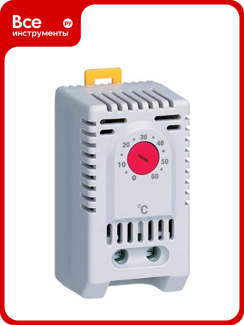 Термостат EKF NC обогрев на DIN-рейку 10А 230В IP20 PROxima TNC10M, для контроля температуры во внутреннем пространстве