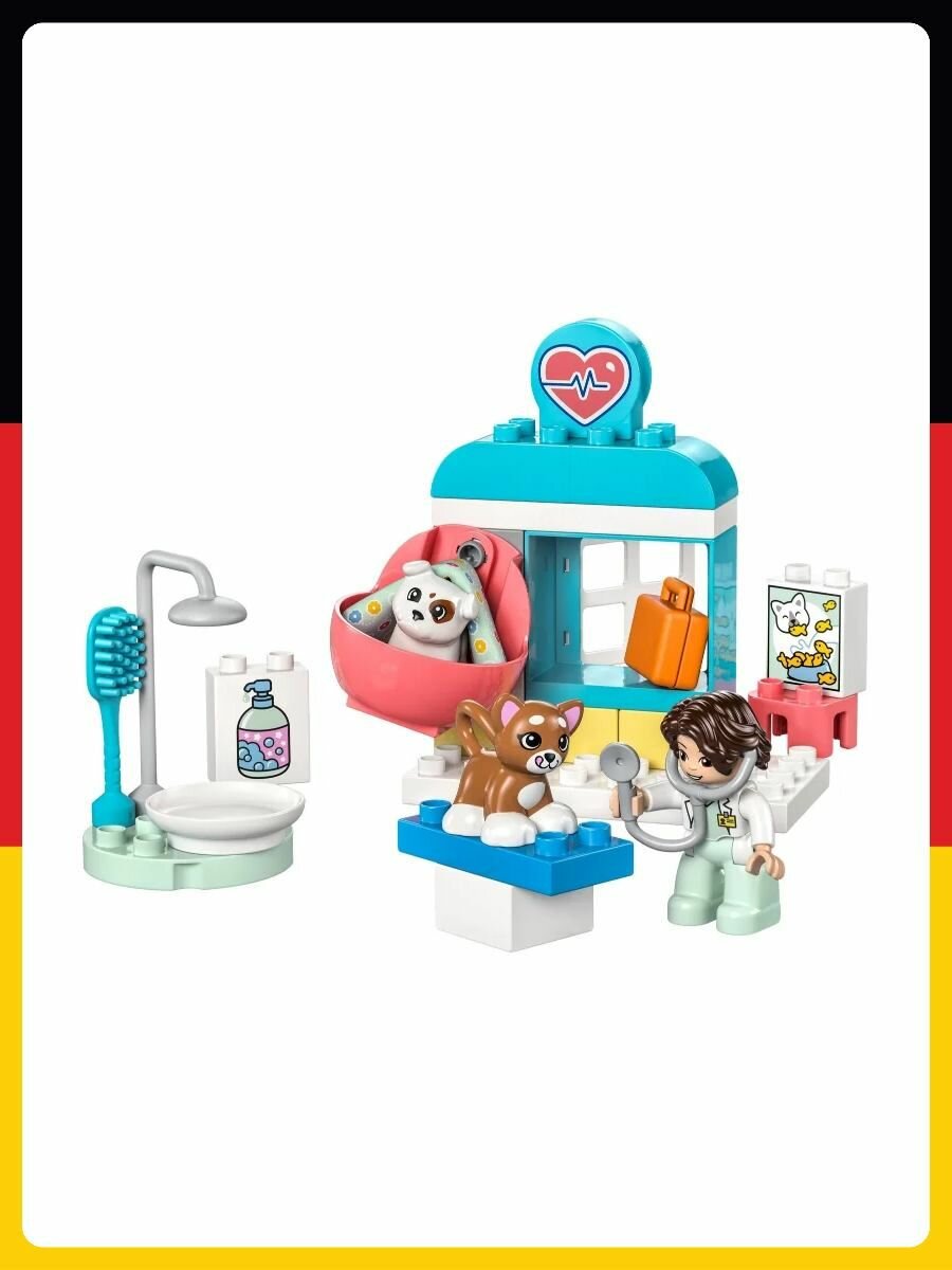 Конструктор LEGO 10438 DUPLO Посещение ветеринарной клиники
