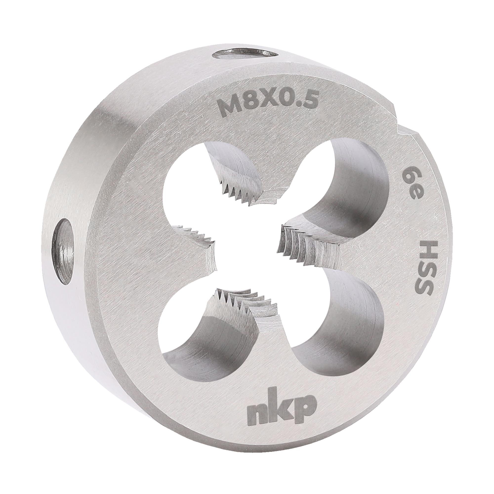 Плашка NKP М8х0,5 DINEN22568 HSS 6e 25х9мм 239083N