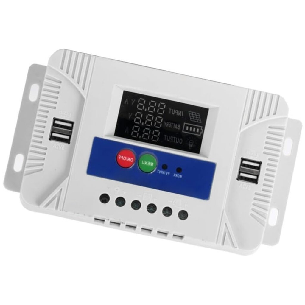 Solar Panel Regulator 30A Four USB Solar Charge Controller Easy to Use