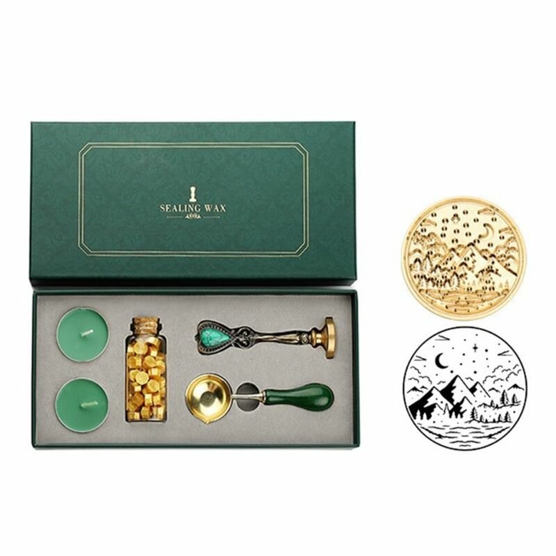 Набор Сургучных Печатей для Огнеупорной Краски-Shanye 03