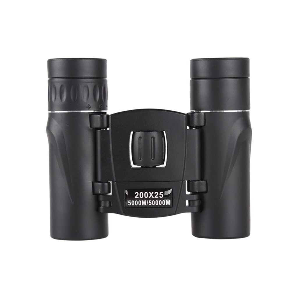 Компактный складной бинокль для охоты и путешествий 200х25