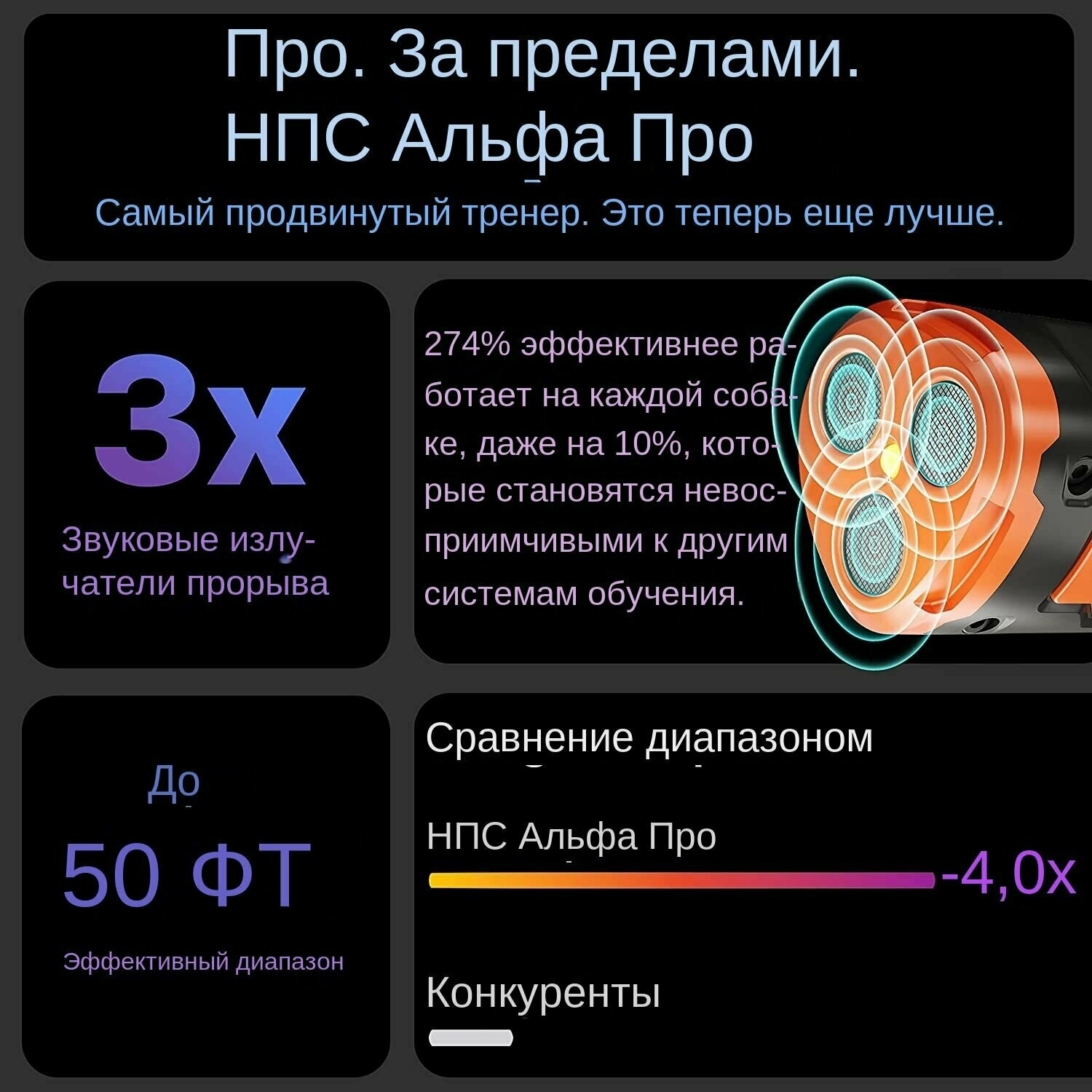 Стационарный антилай для собак — фото 1