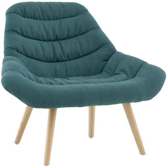 Кресло Stool Group Олби Страйпс тёмно-бирюзовый