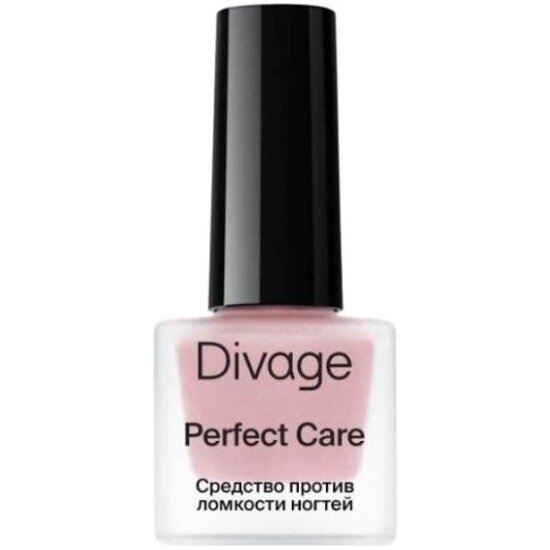 Средство против ломкости ногтей Divage nail hardener тон 02 розовый