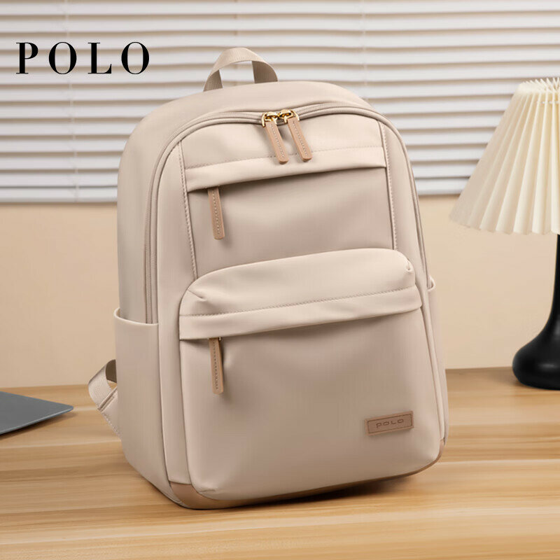 Рюкзак POLO, Backpack for Women Premium 14-Inch Laptop Bag Large Capacity, большая вместимость, для путешествий, городской, школьный, для женщин