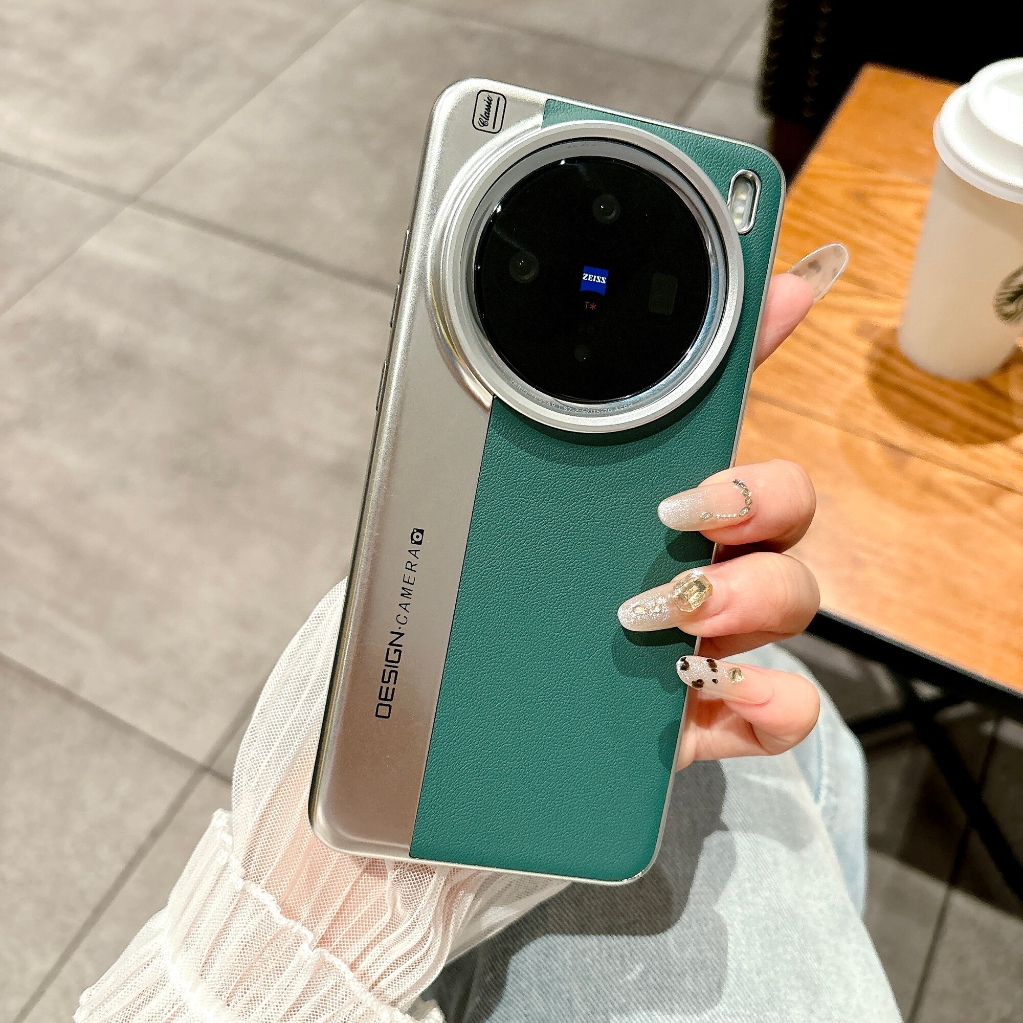 Подходит для VIVO X200 Pro Mini / Виво X200 Про мини Чехол для смартфона, подставка, глянцевая поверхность, накладка, поликарбонат (PC), защита камеры, ударопрочный, тонкий, усиленные углы, soft touch, Vivo