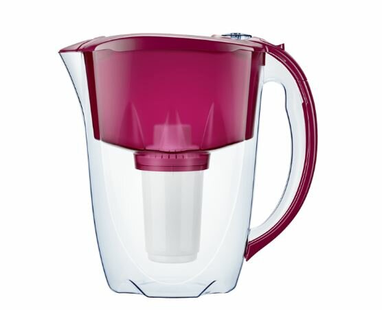 Фильтр-кувшин АКВАФОР Престиж, вишневый