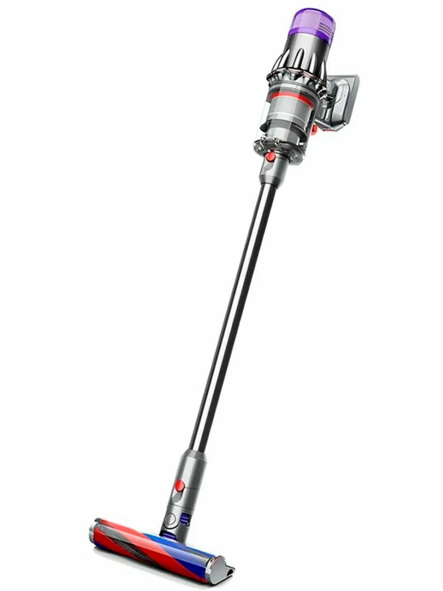 Пылесос вертикальный Dyson V10 Digital Slim SV18, сухая уборка, 151 аВт, серебристый