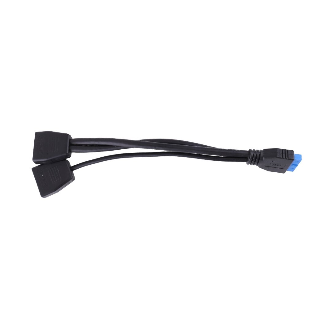 19-контактный одноточечный двухкомпьютерный удлинительный кабель USB3.0 для материнской платы USB3.0