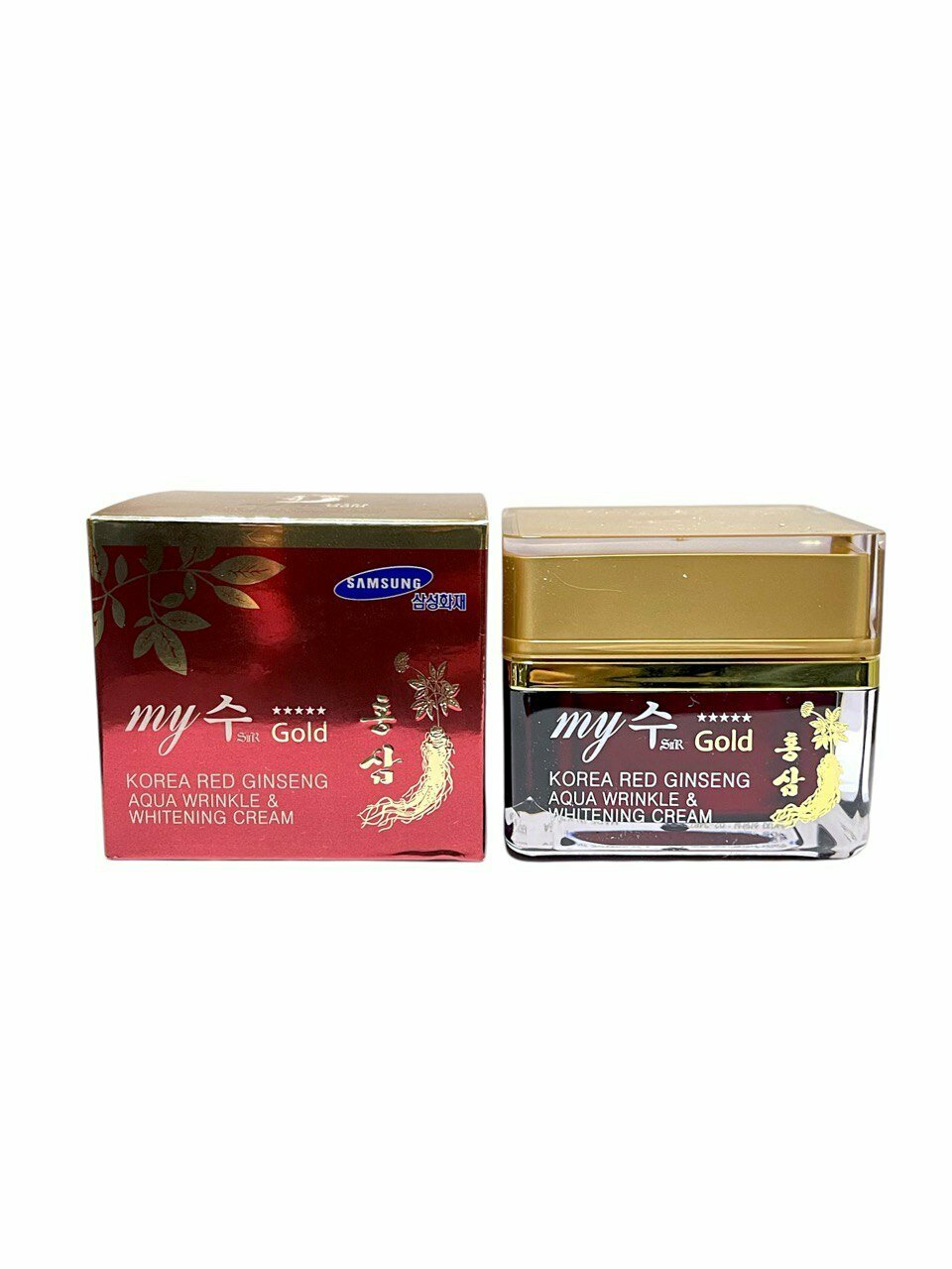 Крем My Gold Korea "Red Ginseng", для лица, от пигментных пятен, 50мл