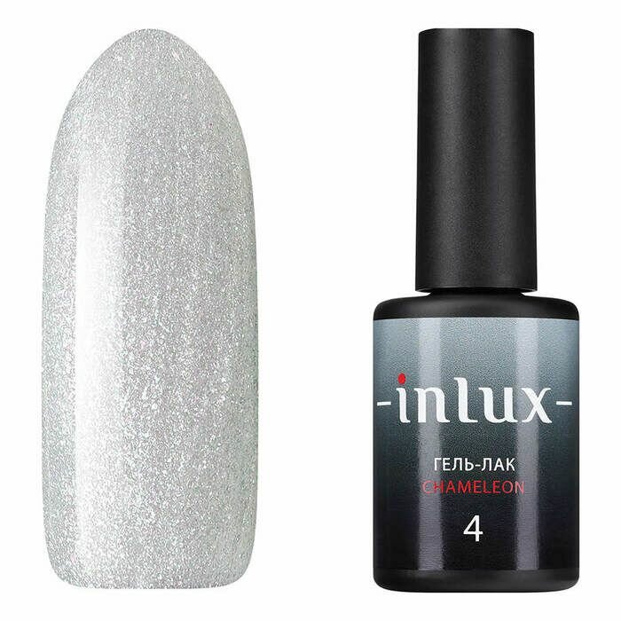 INLUX, Гель-лак CHAMELEON 4, 8 мл