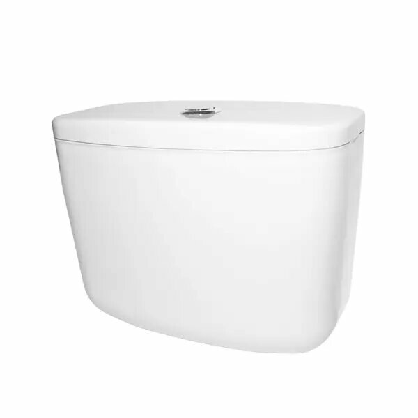 Бачок для унитаза Инкоэр Нижний кнопка хром подвод боковой