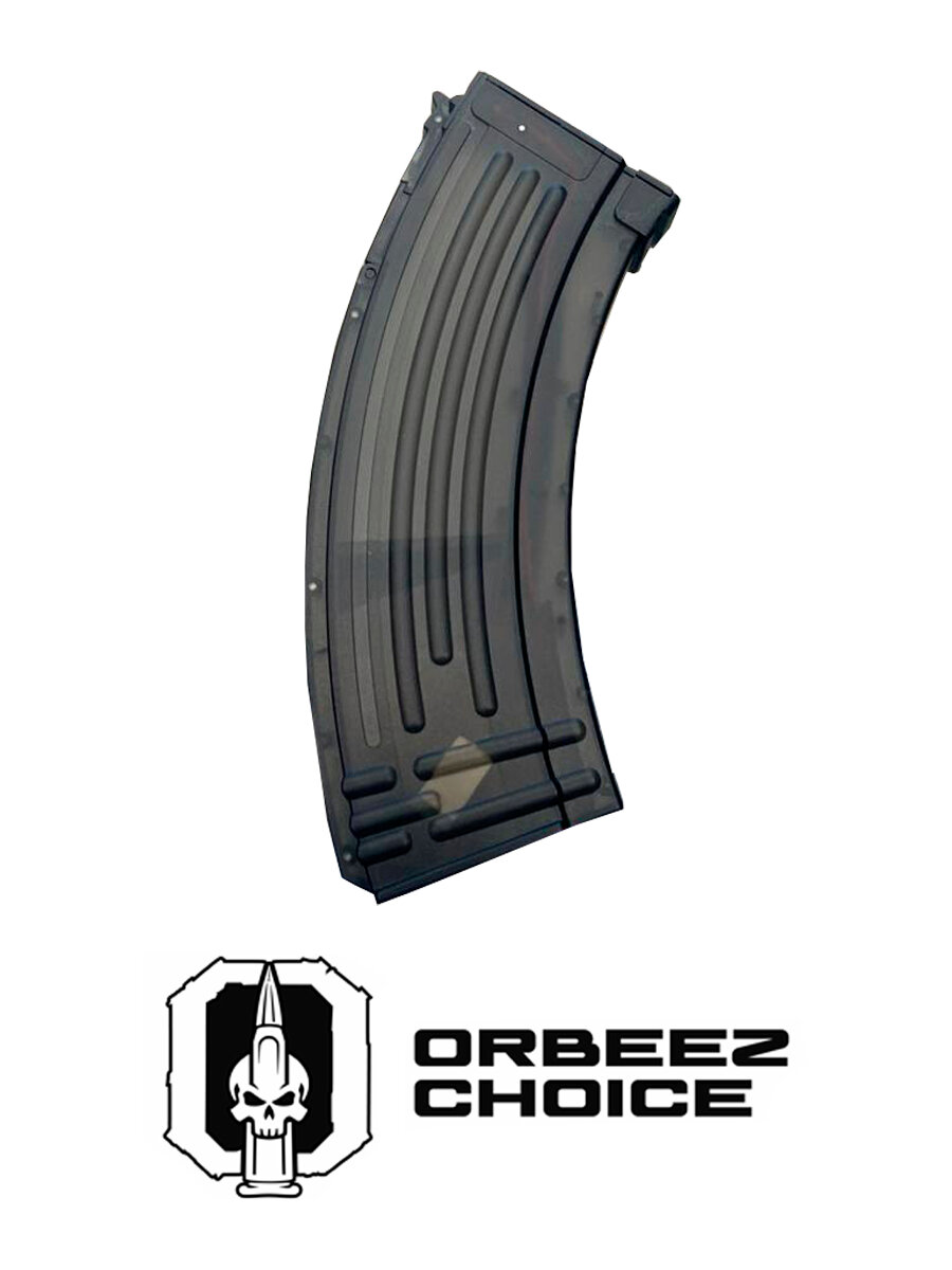 Магазин к орбибольному автомату АК-47 от HD, черный/прозрачный