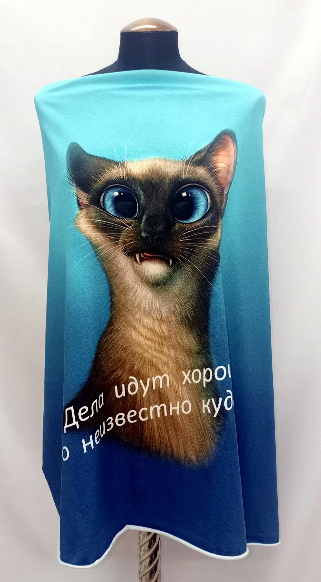 Кулирка с лайкрой, трикотаж, купон "Дела идут", ткань для шитья, хлопковый трикотаж,80*180