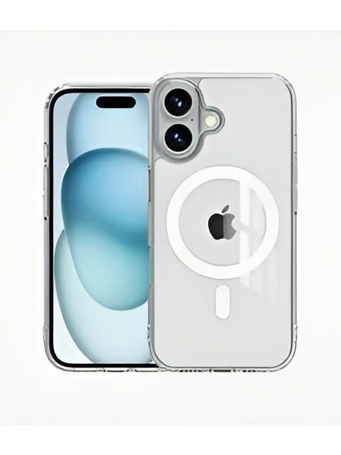 Чехол прозрачный для iPhone 15 Plus с MagSafe