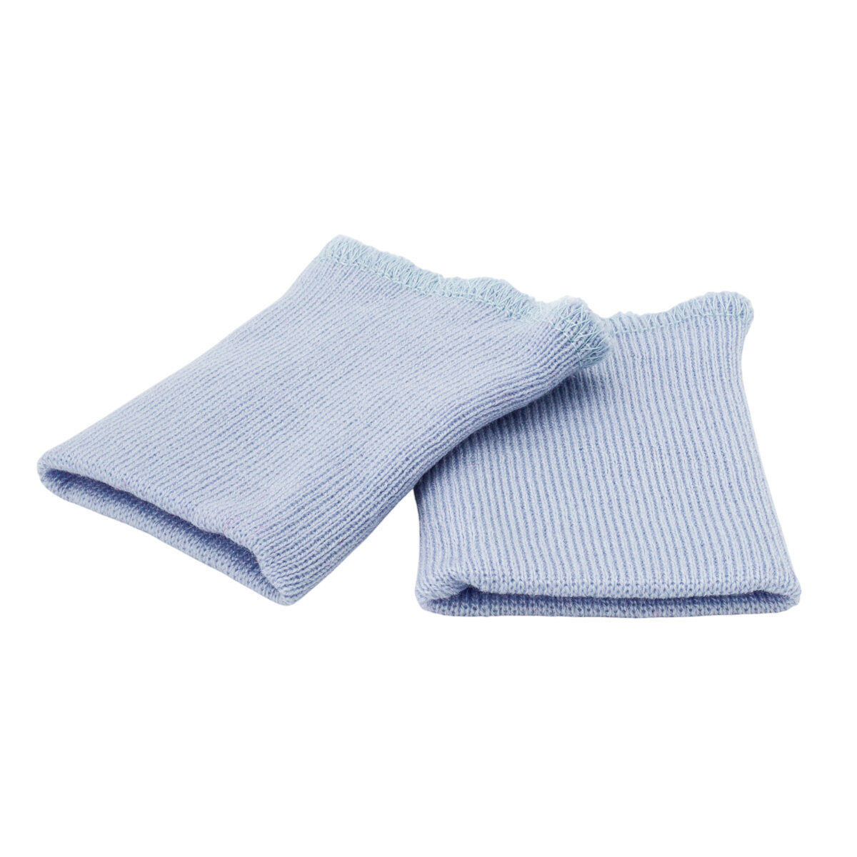 Манжеты на рукава трикотажные 8*9,5 см, 1 пара, средней плотности, 14 класс, раппорт 1х1, Айрис (В-90 сатурн)