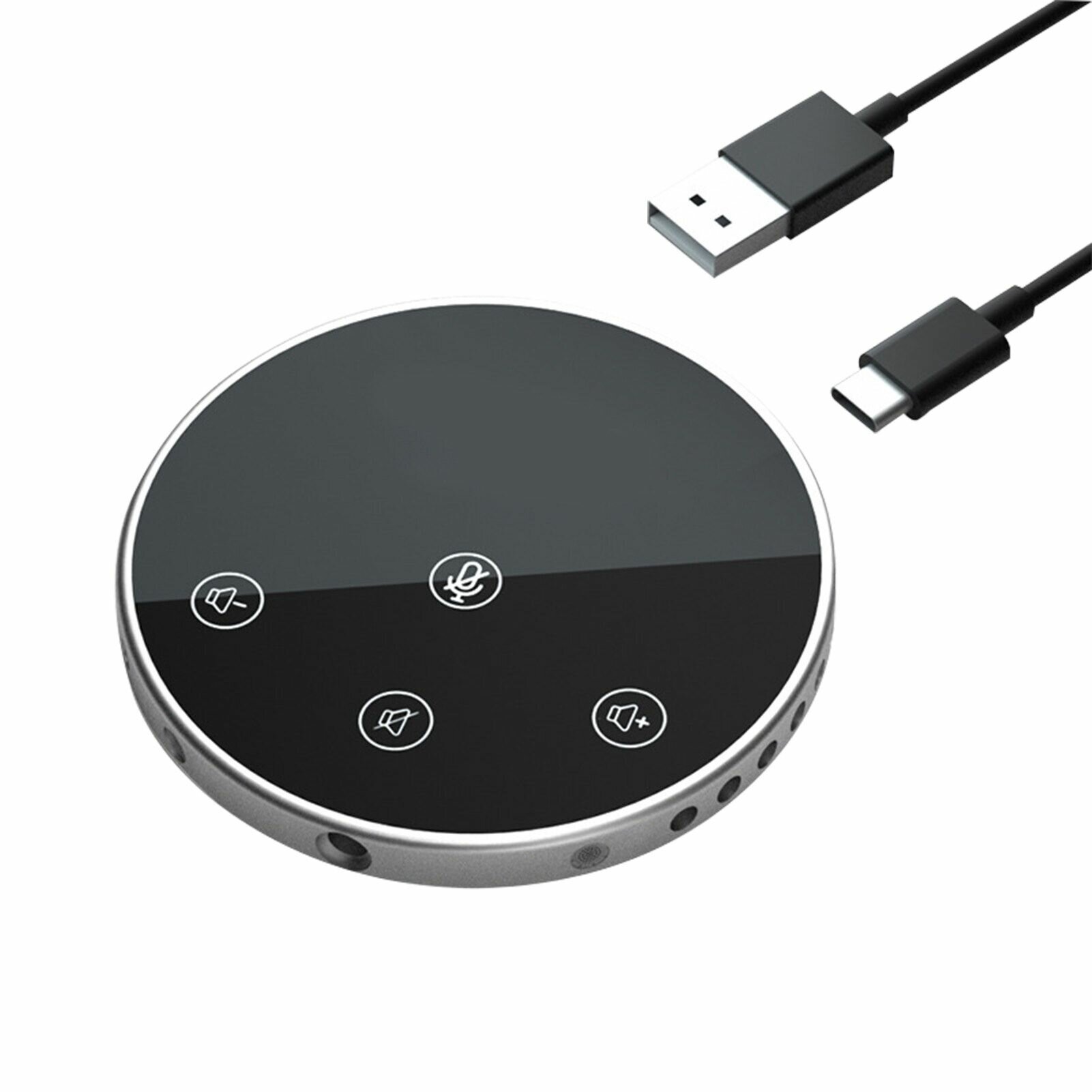 Настольный USB-спикерфон для конференц-связи, микрофон, Plug & Play