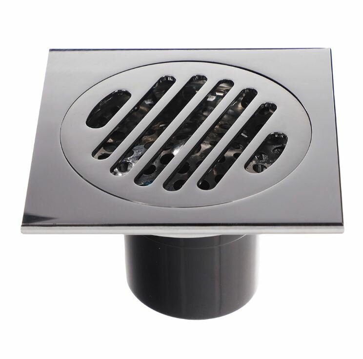 Трап для душа MAGdrain CC01Q5-G 100х100 мм вертикальный хром