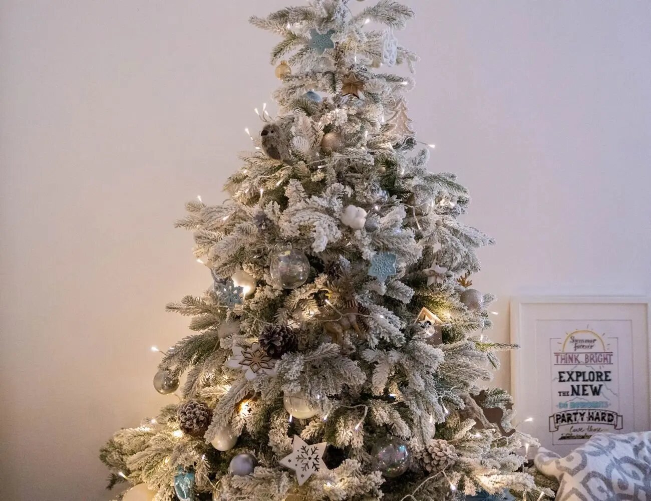 Светодиодная гирлянда нить Объемная 180 теплых белых LED ламп 13.5 м, прозрачный ПВХ, контроллер, IP44, Kaemingk (Lumineo)