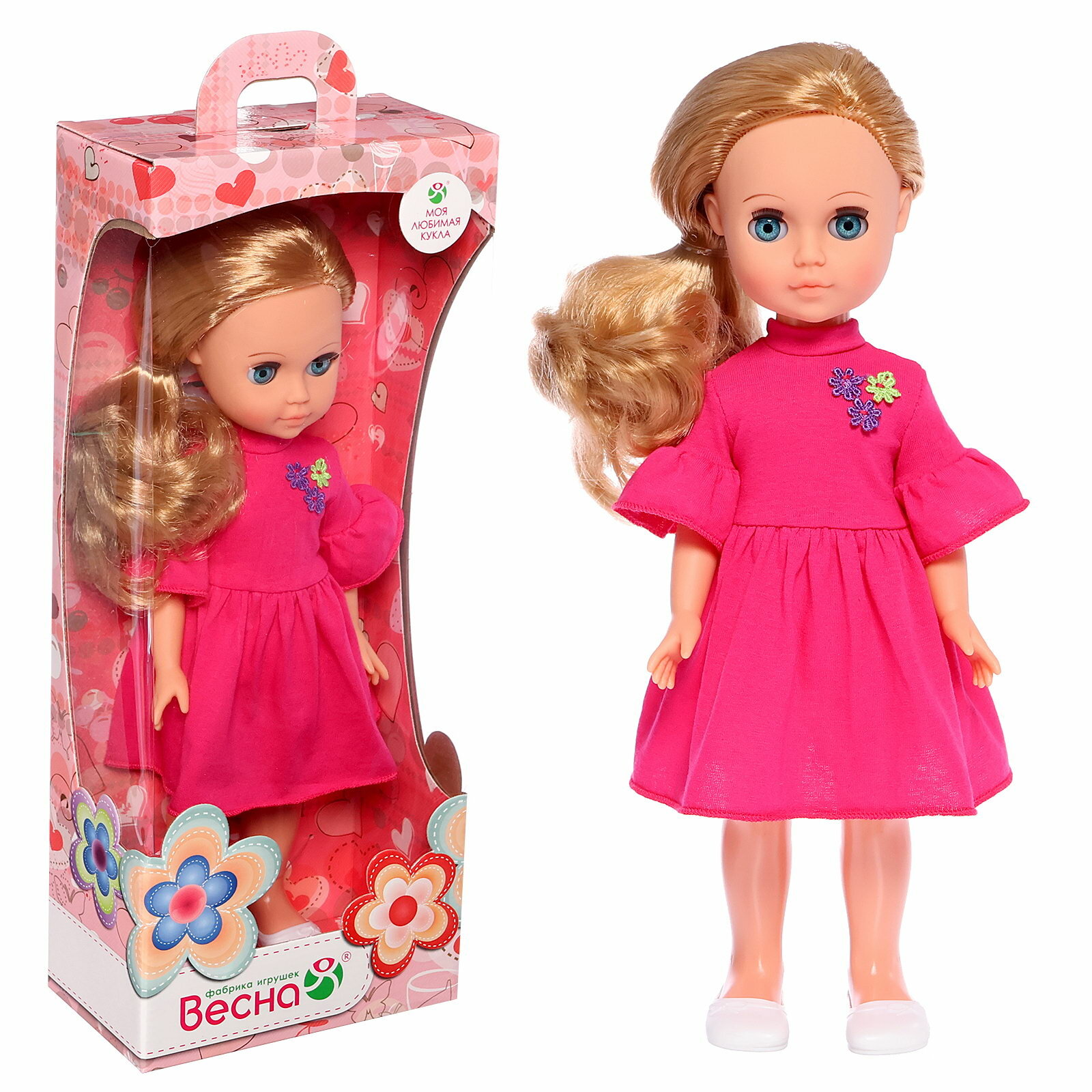 Кукла "Мила кэжуал 1", 35 см, особенности куклы: закрывает глаза