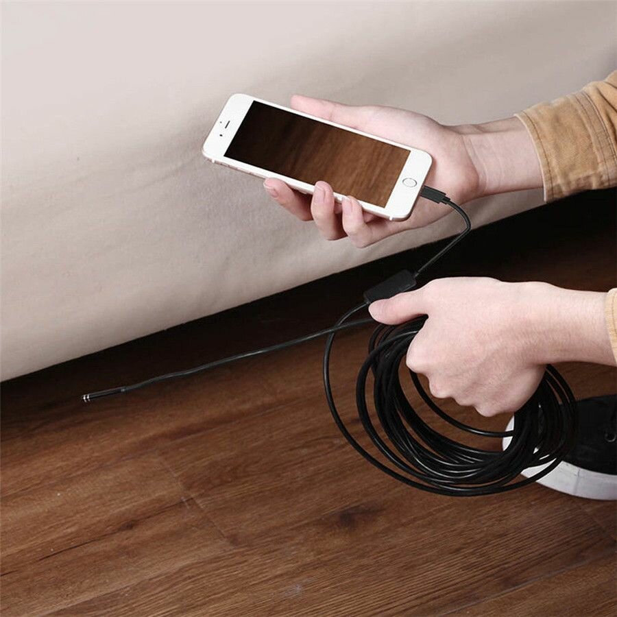 USB-эндоскоп с камерой 2M 8 мм с LED-подсветкой для осмотра