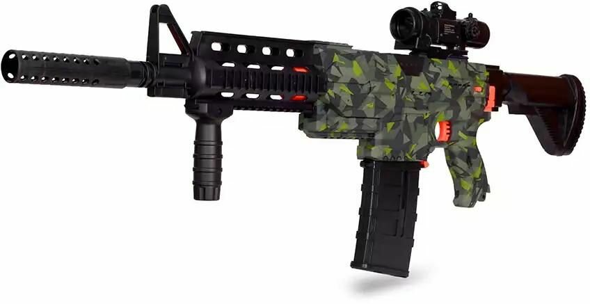 Автомат детский КНР на мягких пулях с аккумулятором 86 см