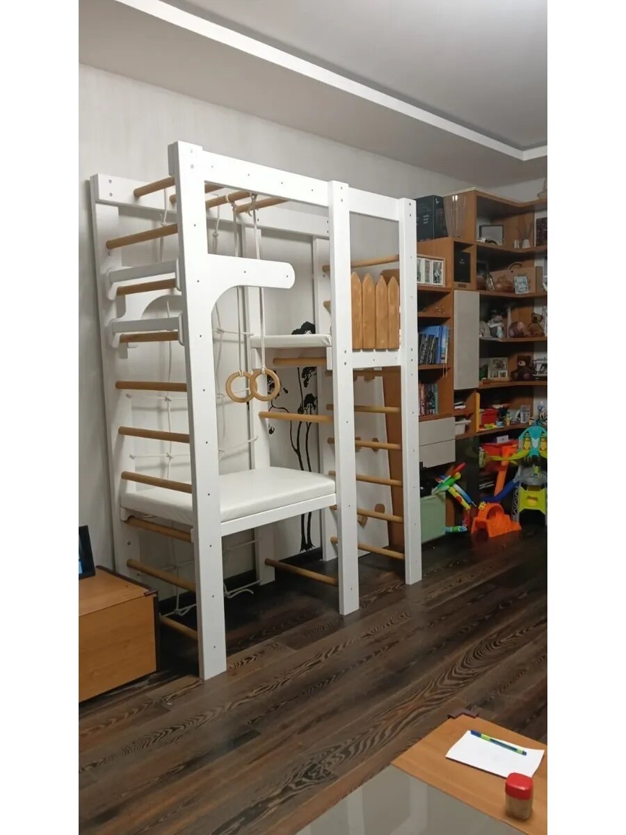 Детский спортивный комплекс в дом. Шведская стенка 120кг. Игровой уголок для ребенка. Турник детский