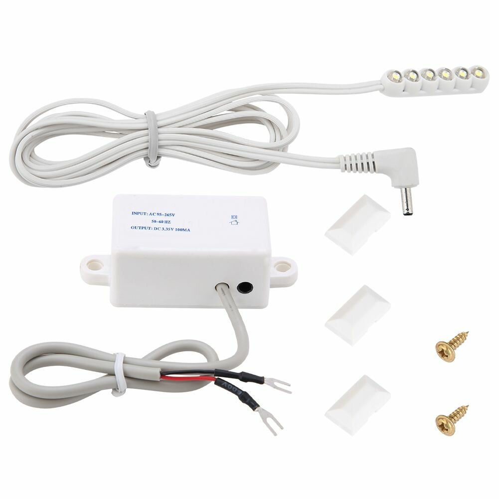 6-светодиодная настольная лампа для швейной машины 0,3 Вт с магнитным основанием для стегания и вышивки