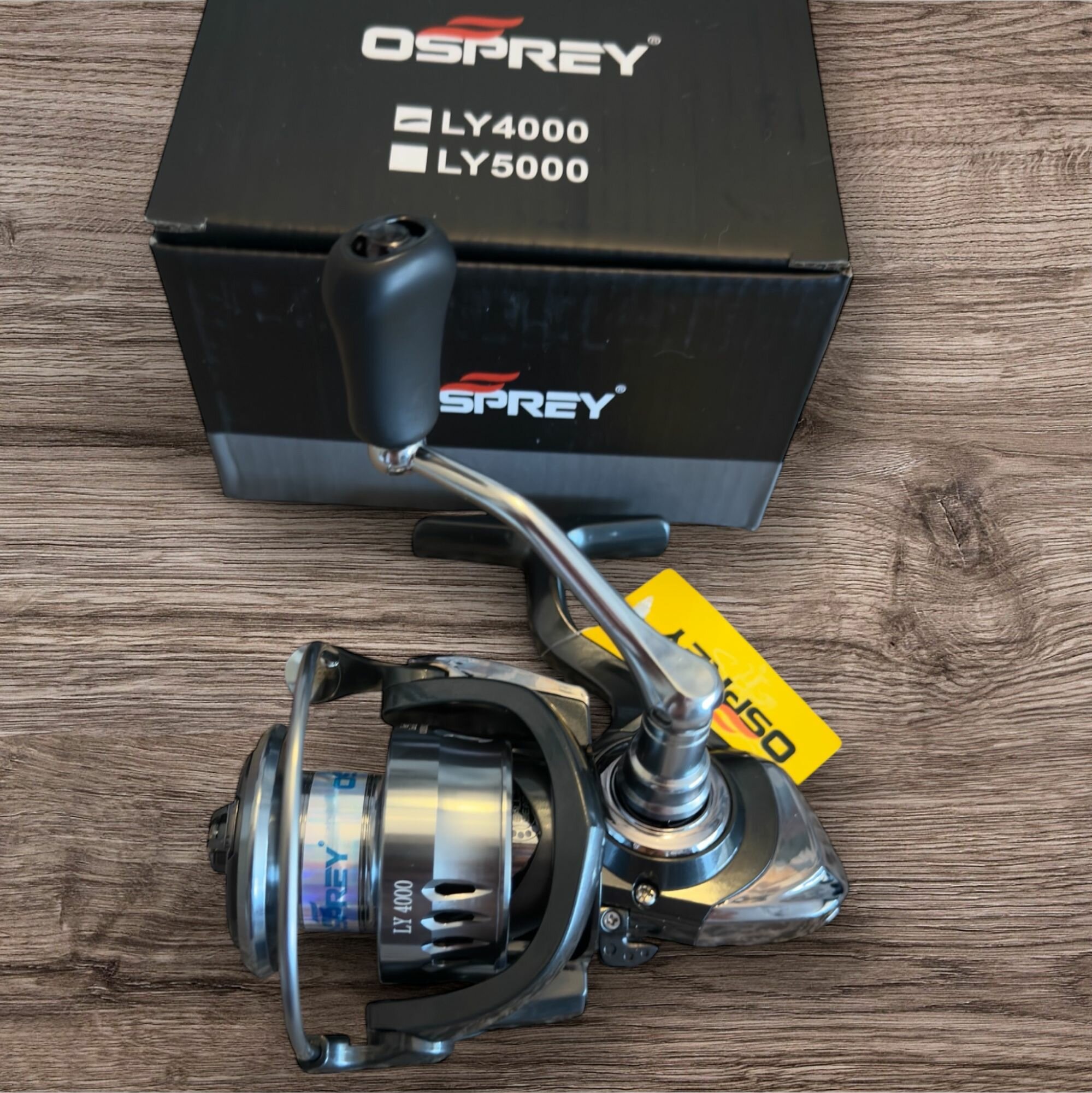 Катушка спиннинговая Osprey LY4000 шпуля металл