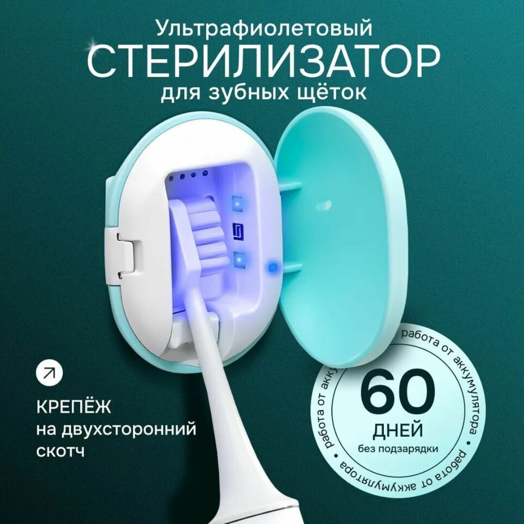 Ультрафиолетовый стерилизатор зубных щеток идеальное решение для гигиены полости рта