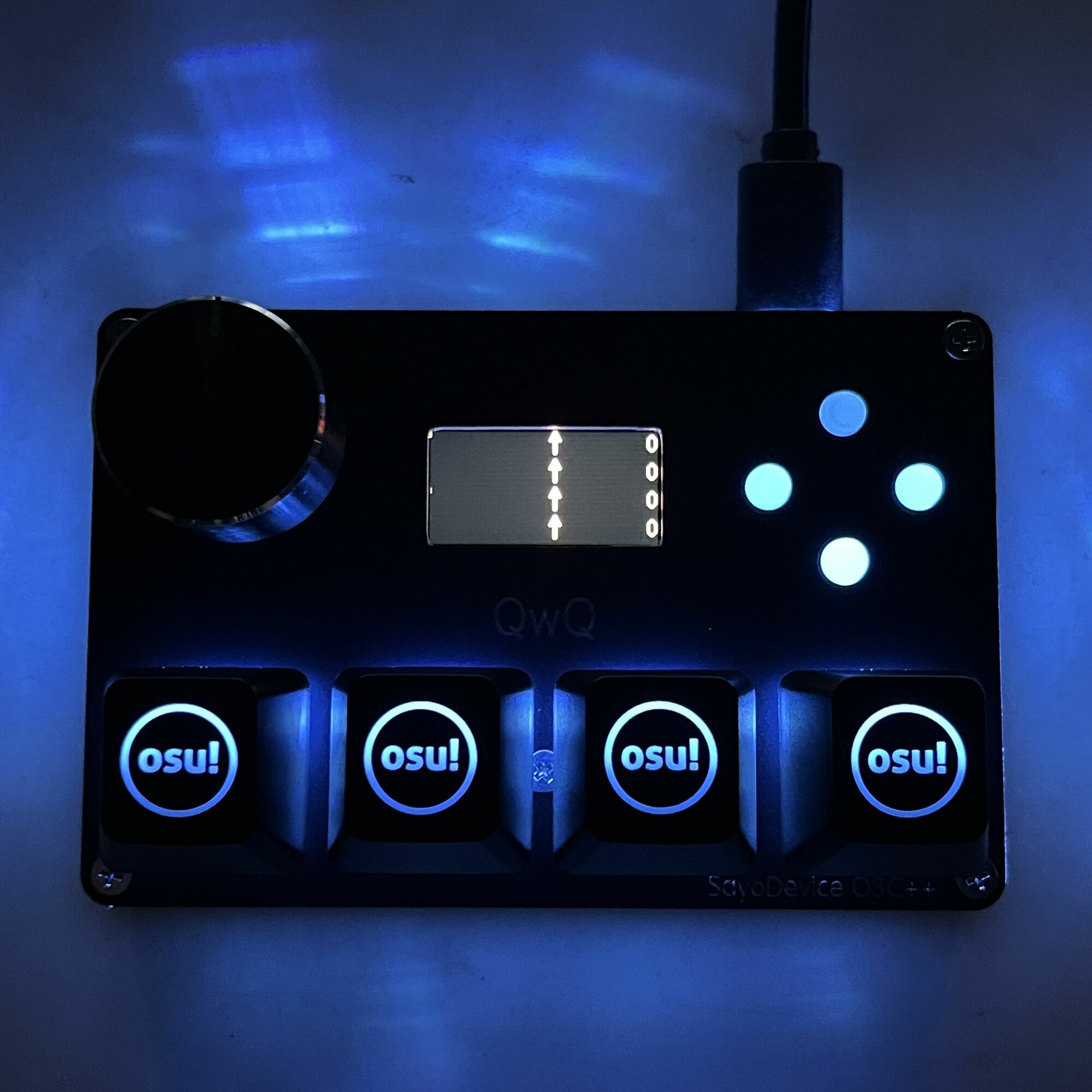 Магнитная клавиатура для музыкальных игр O3C+ SayoDevice OSU