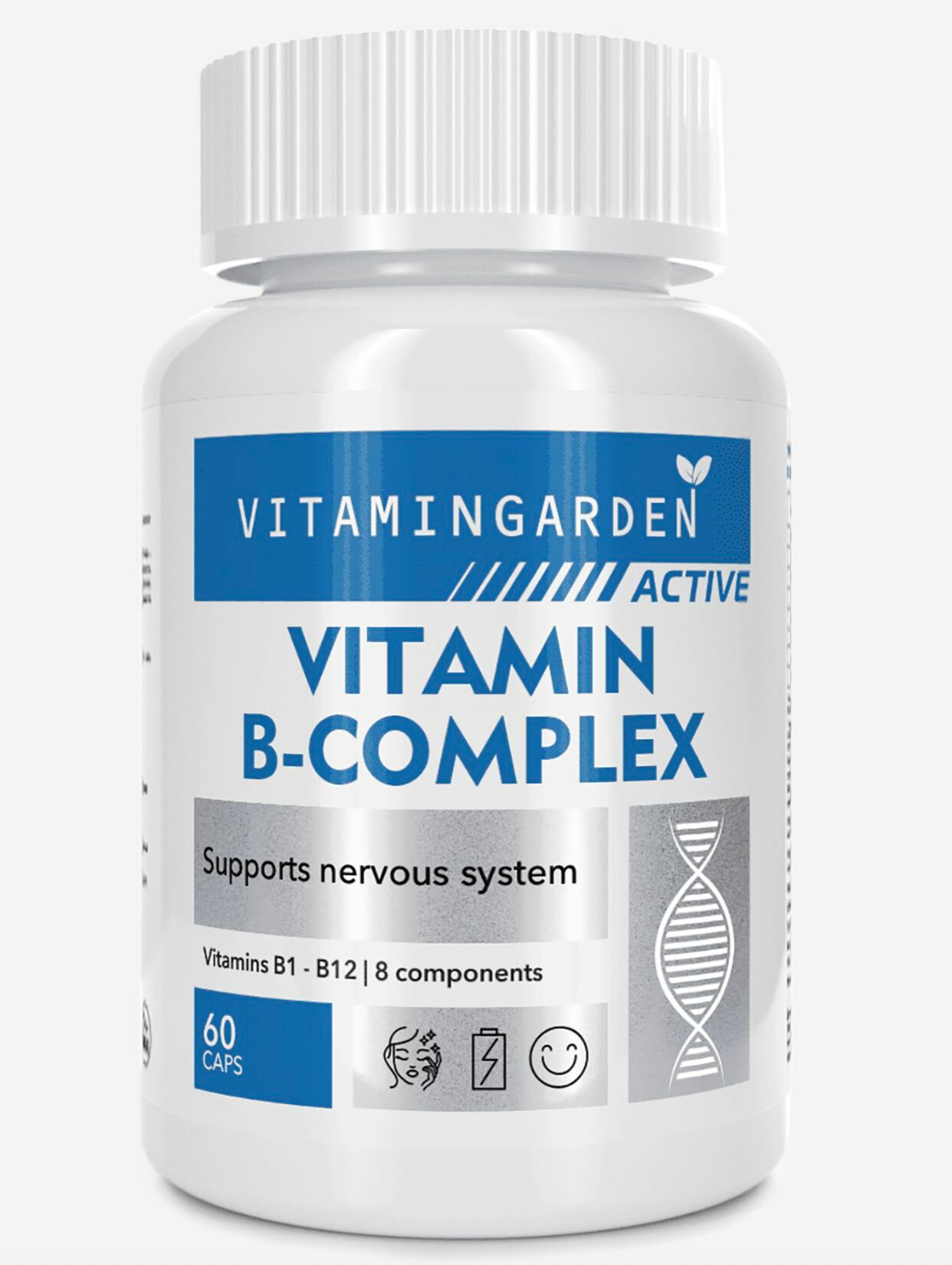 Витамины группы В VITAMIN GARDEN ACTIVE, 60 капсул
