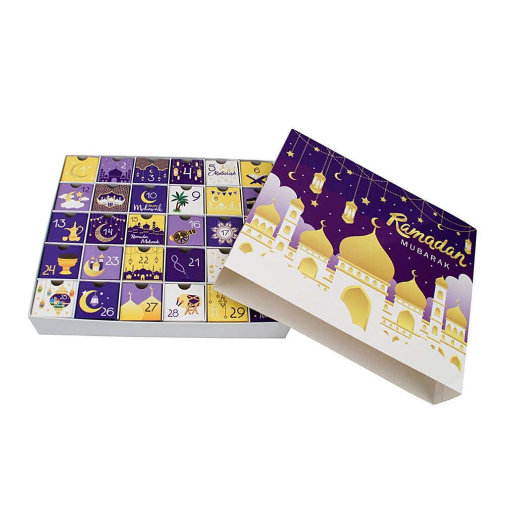 Рамаданский календарь с 30 коробочками
