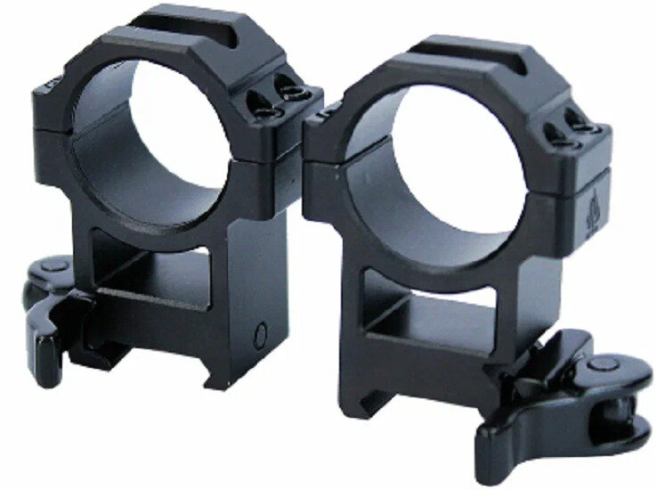 Кольца крепление для оптического прицела Leapers Accushot RGPM-25M4 25,4 мм (на призму 10-12 мм, STM, средние 15 мм)