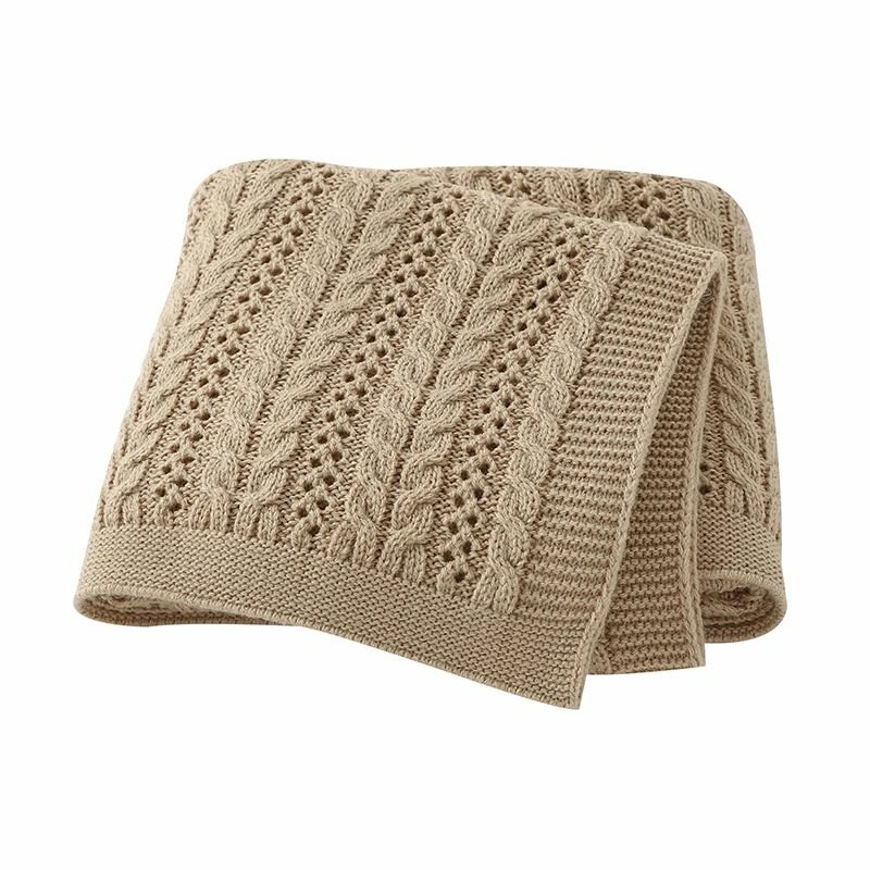 90*70 см вязаные детские одеяла для новорожденных мальчиков и девочек, пеленки для кроватки, одеяла для малышей на открытом воздухе, для игр, одеяла, коврики