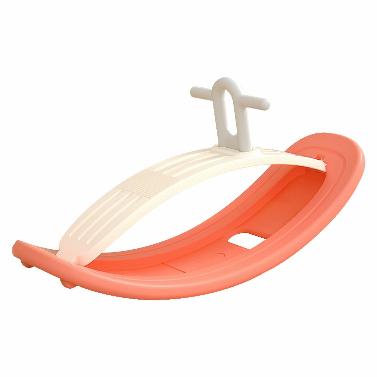 Детская доска-качалка, качели, качающаяся доска для малышей, оборудование для тренировки баланса, детская игрушка для активного отдыха в помещении, оранжевая