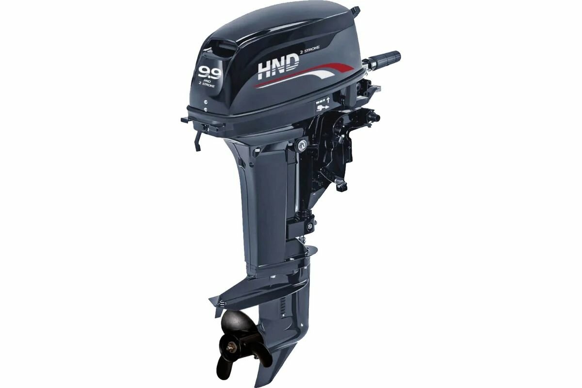 Мотор лодочный HND OB9.9ERSPRO, 20 л. с, дистанционное управление