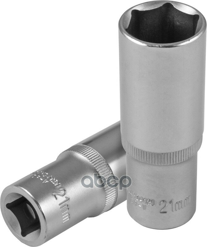 Головка торцевая глубокая 1/2"DR, 21 мм Jonnesway арт. S04HD4121