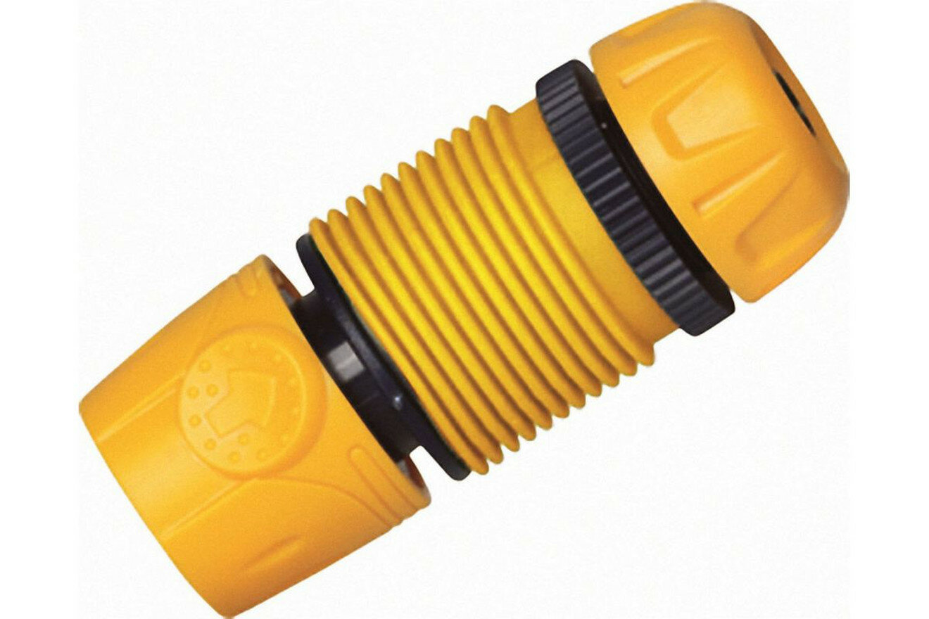 Соединитель Park DY8050D, гибкий, для шланга, 1/2", ABS-пластик, полипропилен