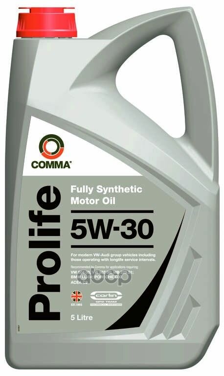 COMMA Comma Prolife 5W30 C3 Vw 504.00/507.00 Mb 229.51 Ll-04 Масло Моторное 5L